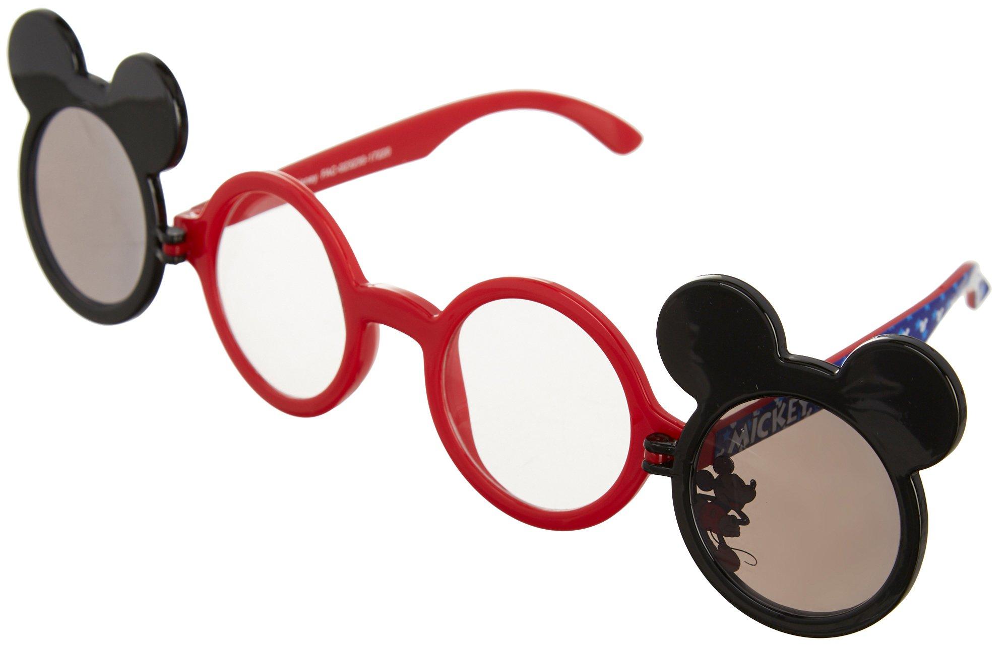 Disney Mickey Mouse Clubhouse Flip Open Sunglasses One Size Blackred Ebay